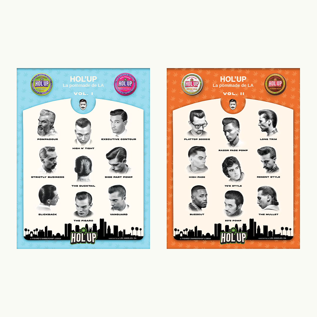LIMITED VOL . I & II POSTER PACK – HOL'UP POMADE